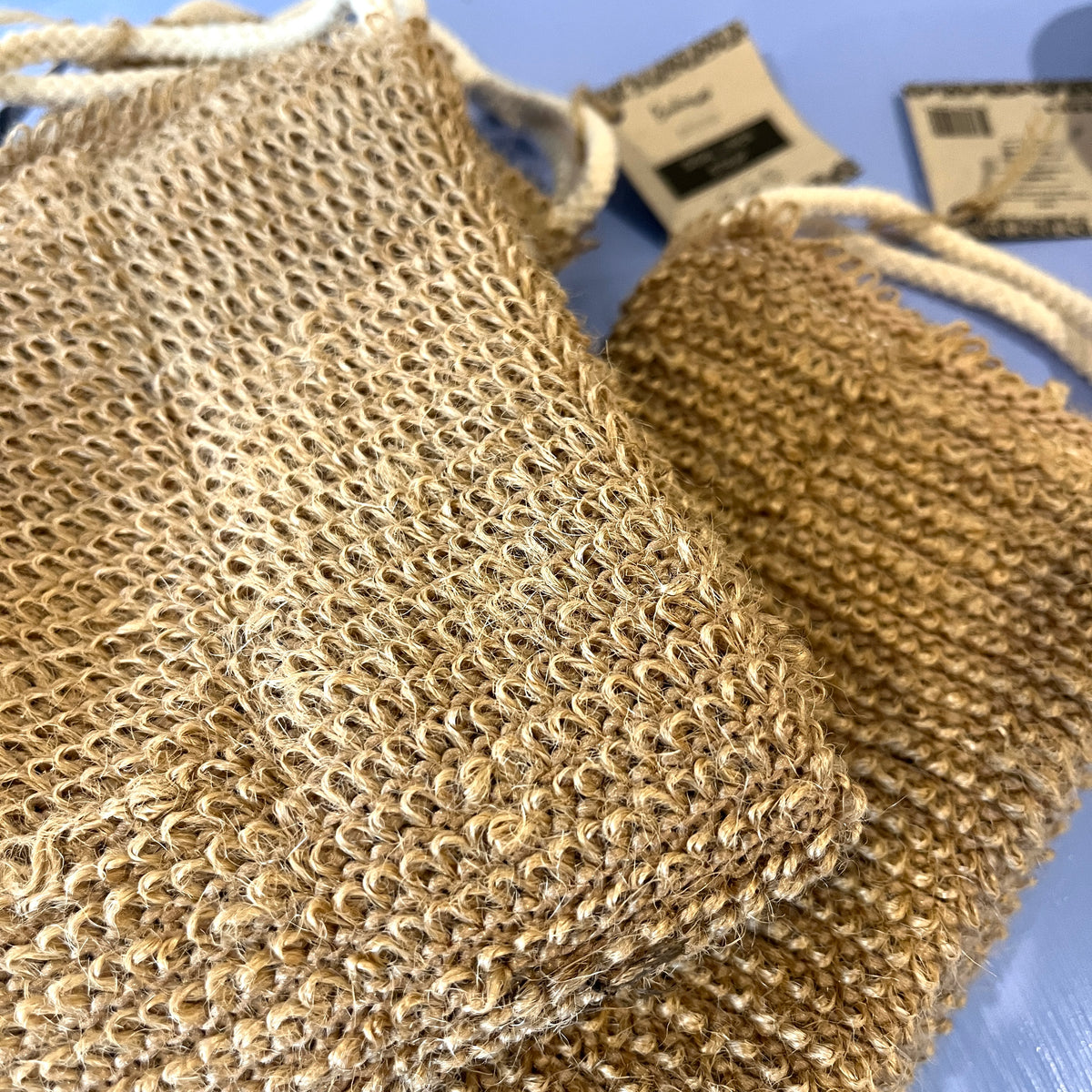Sisal Linen Exfoliating Strap – Marilla's Mindful Supplies