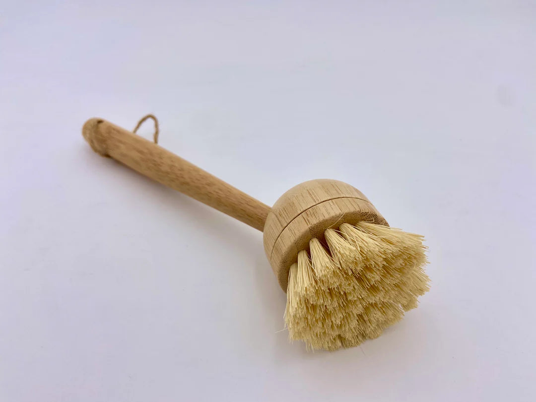 Bamboo Dish Brush - With Replaceable Head – Marilla's Mindful Supplies